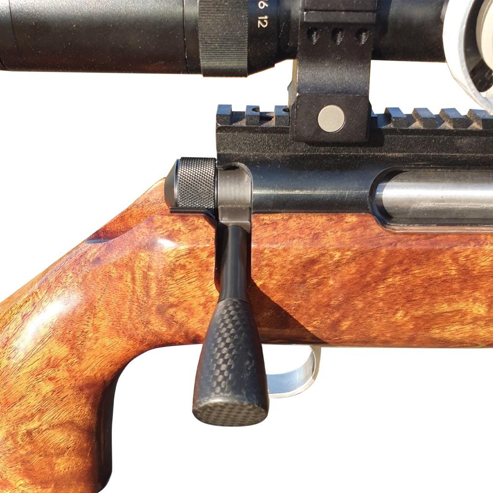 barnard titanium bolt handle and carbon fiber knob