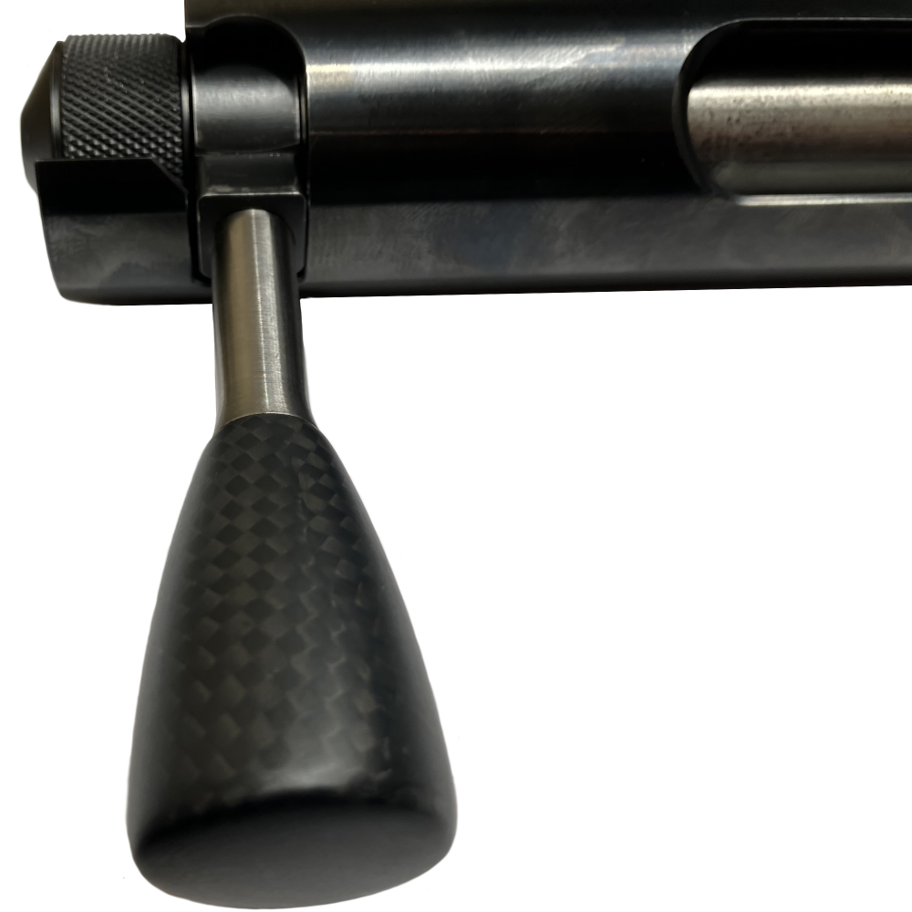 barnard titanium bolt handle and carbon fiber knob