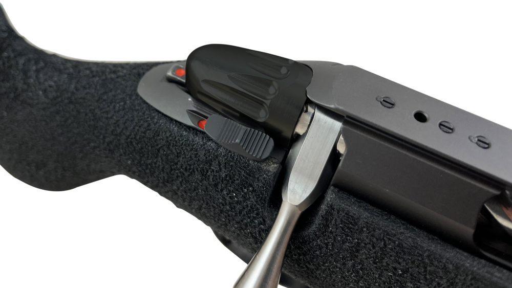 Tikka T3 / T3x - titanium bolt handle (straight)