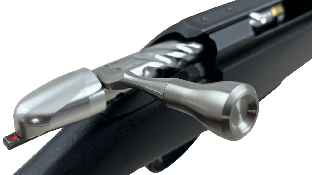 Tikka T3 / T3x - titanium bolt handle (straight)