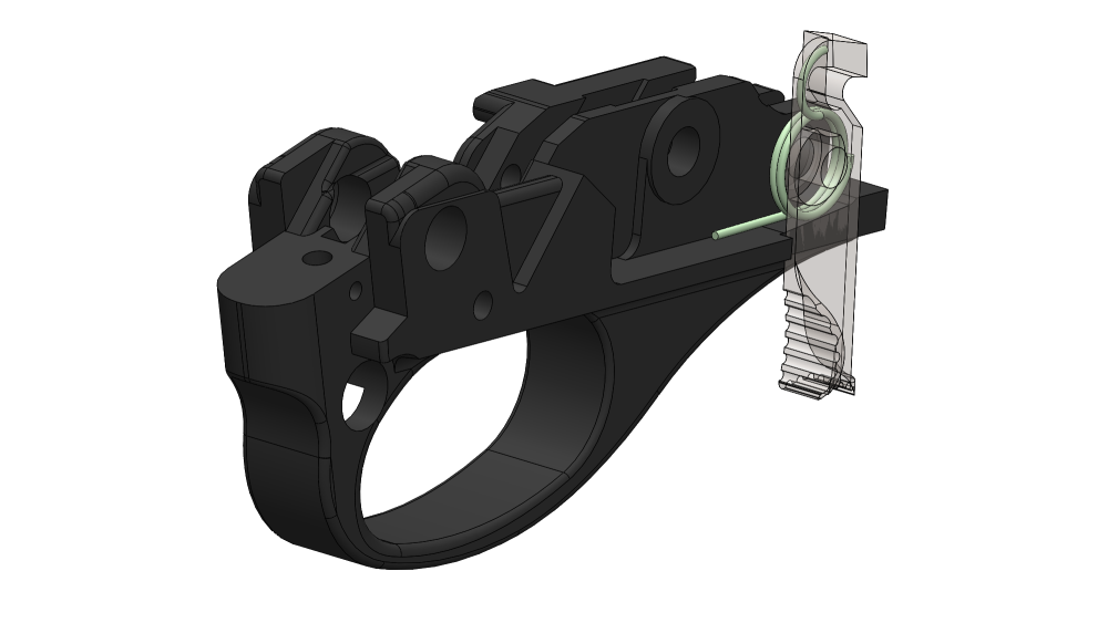 Remington 7600, 7400, & others - magazine latch