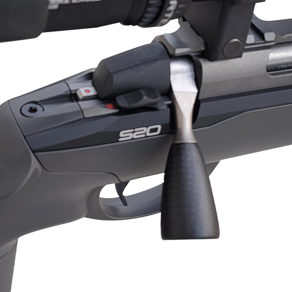 Sako S20 titanium bolt handle