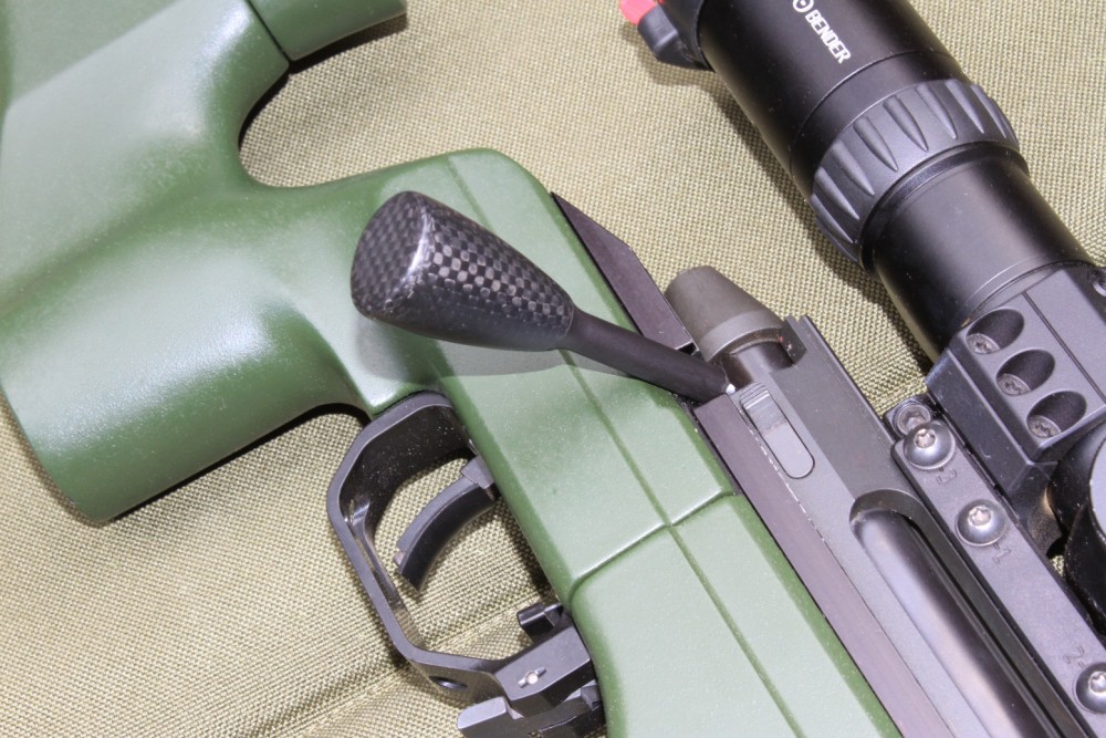 Sako TRG 22 and TRG 42 - titanium bolt handle