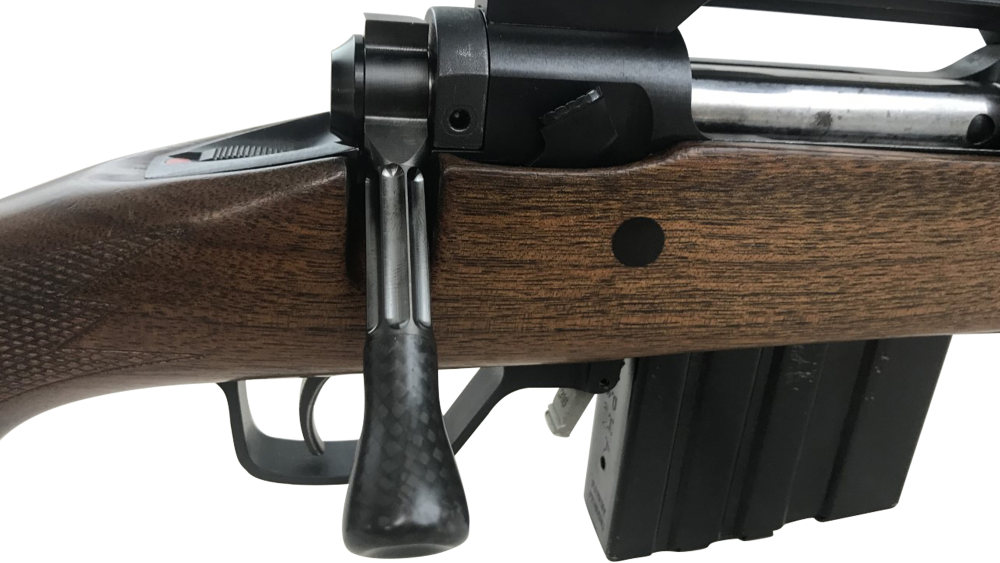 Savage - fluted titanium bolt handle (Right Hand)