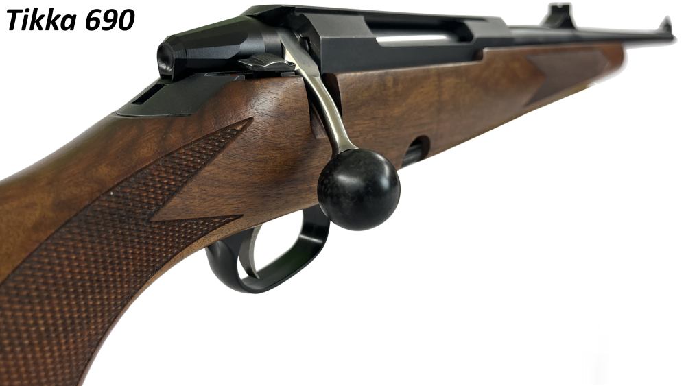 Tikka M558, M590, M595, M658, M690 & M695 - titanium bolt handle (RH)