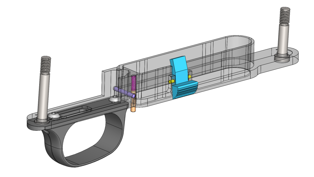 Tikka older models - trigger guard parts kit