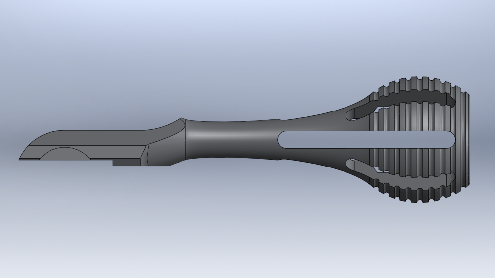 Tikka T3 / T3x - titanium superlite v2 bolt handle