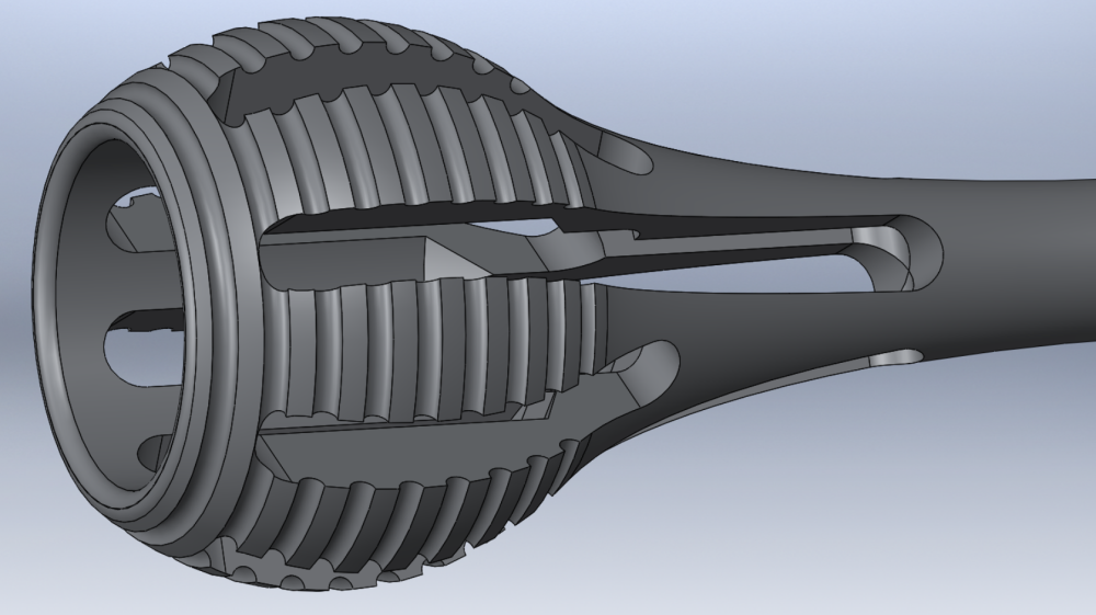 Tikka T3 / T3x - titanium superlite v2 bolt handle