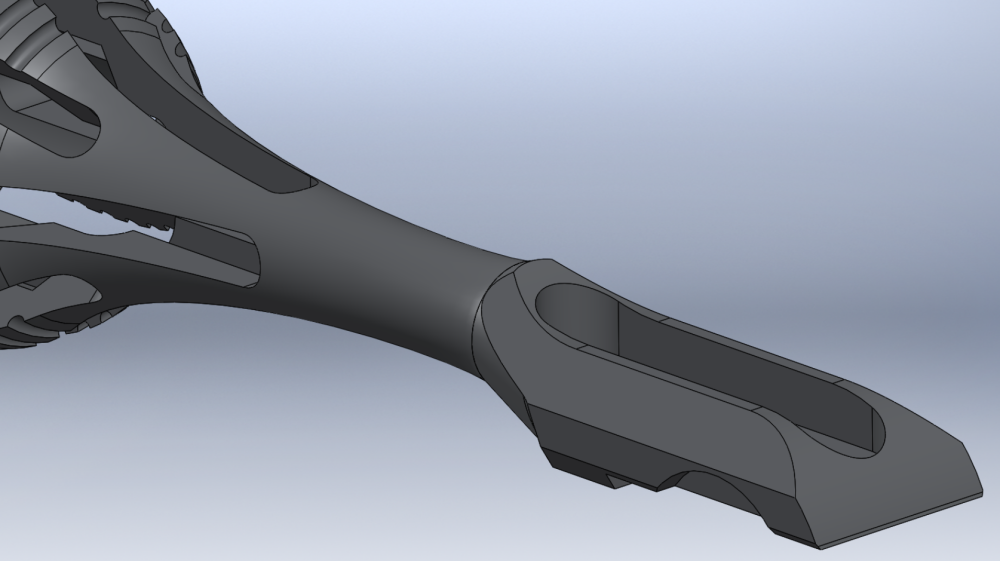 Tikka T3 / T3x - titanium superlite v2 bolt handle