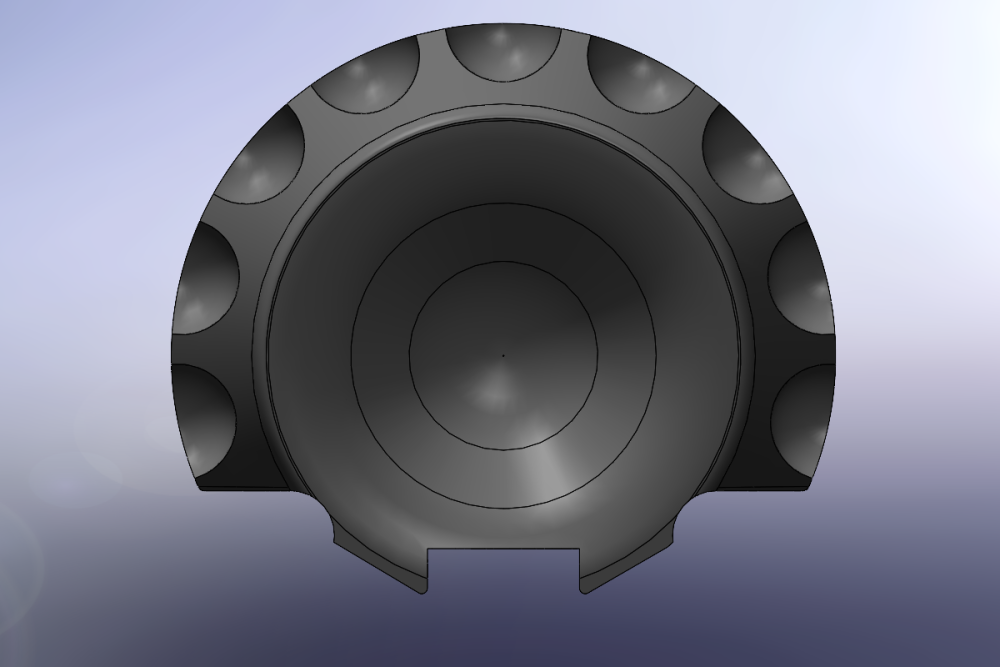 Tikka centerfire bolt shroud (Fluted)