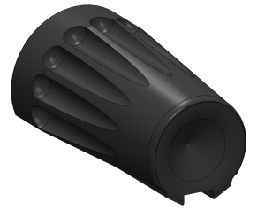 Tikka centerfire bolt shroud (Fluted)